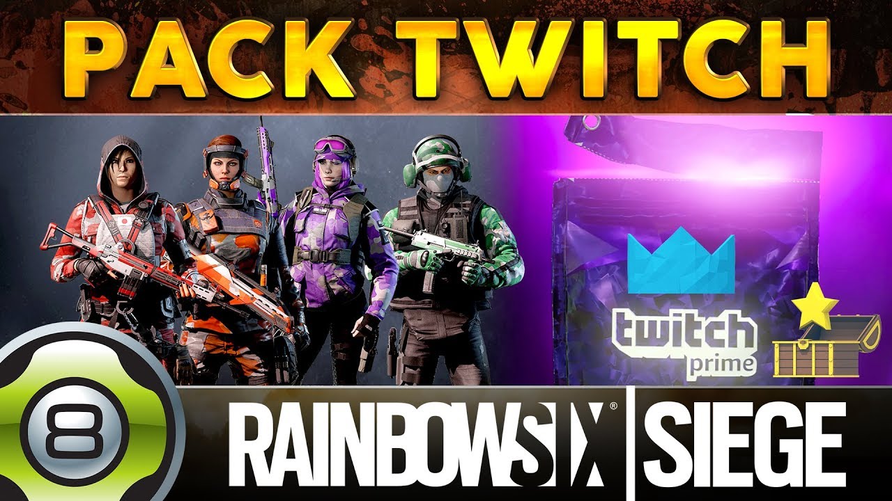 NOUVEAUX PACKS TWITCH PRIME 💜 - Rainbow Six Siege FR - YouTube