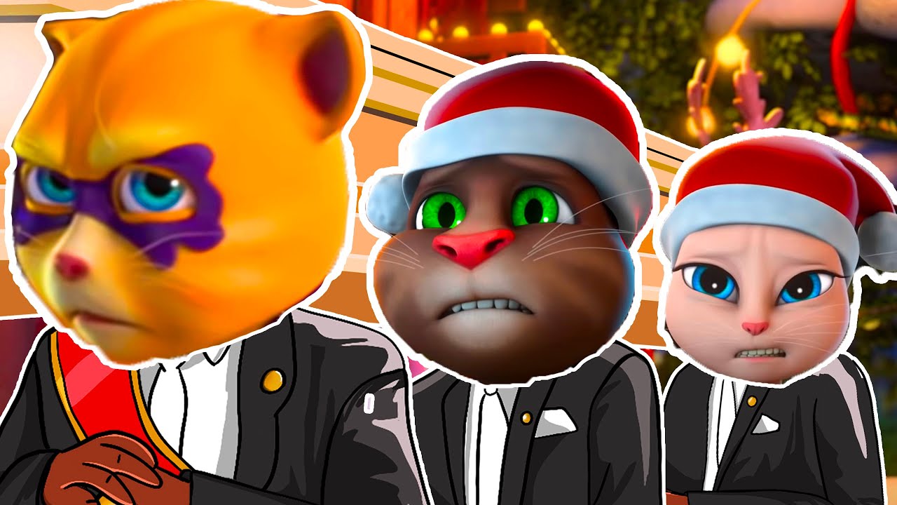 Talking Tom & Friends: Santa’s Phone | Coffin Dance Song (COVER) - YouTube