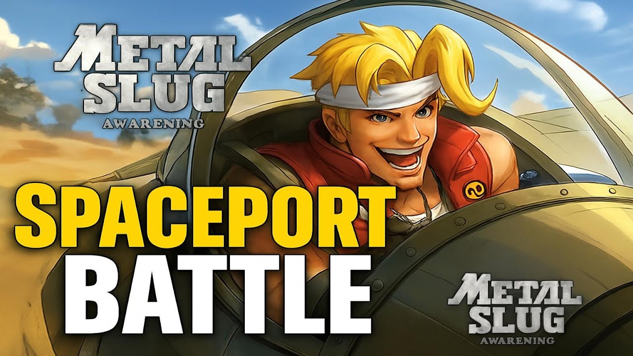 Spaceport Battle | Metal Slug: Awakening | Walkthrough, No Commentary ...