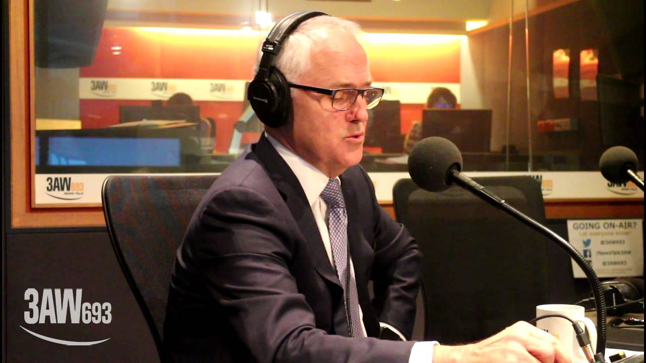 Prime Minister Malcolm Turnbull joins Neil Mitchell on 3AW Mornings ...