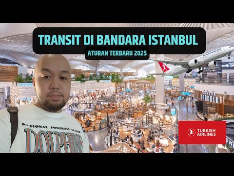 CARA TRANSIT DI BANDARA ISTANBUL TURKI 2025 Turkish Airlines Jakarta Istanbul | vlog #150