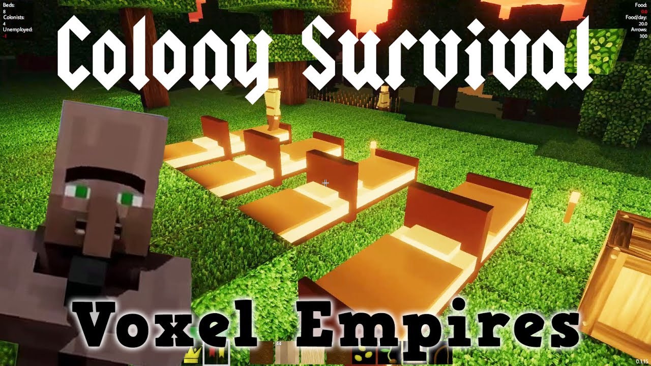 Colony Survival - Voxel Empires [Recording] - YouTube