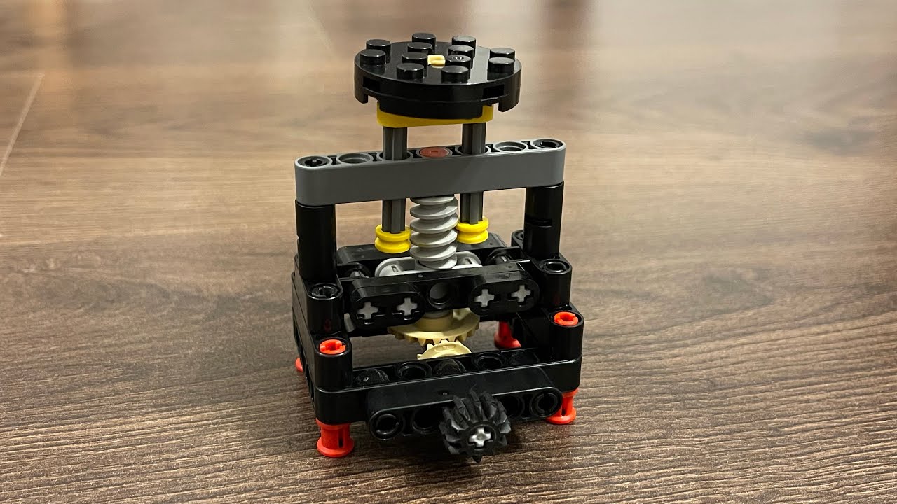 Build a Compact Lifting Platform Without Linear Actuators | LEGO ...