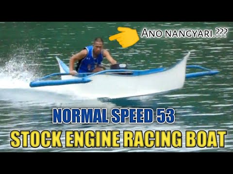 STOCK ENGINE TESTING / SEA TRIAL AND SEA TEST / NORMAL ENGINE 53 SPEED ...