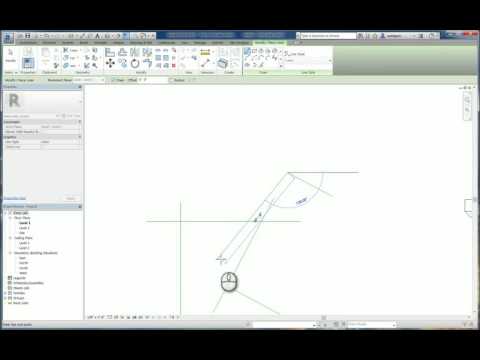 Revit Draw Perpendicular Lines - YouTube