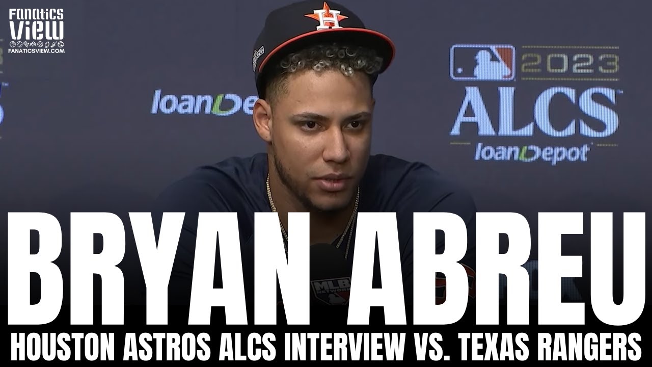 Bryan Abreu talks Journey With Houston Astros, Learning From Justin ...