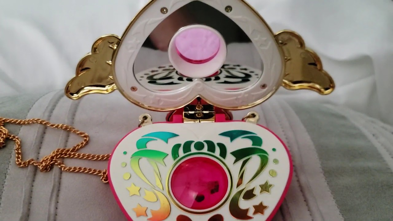 Sailor Moon Super S Crisis Moon Compact Vintage 90s Toy - YouTube