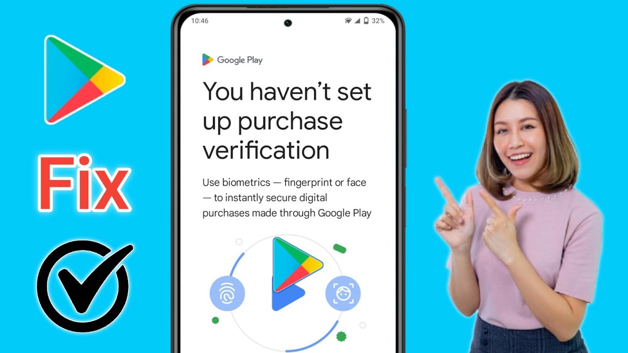 Fix You haven't set up purchase verification Play Store | You haven't ...