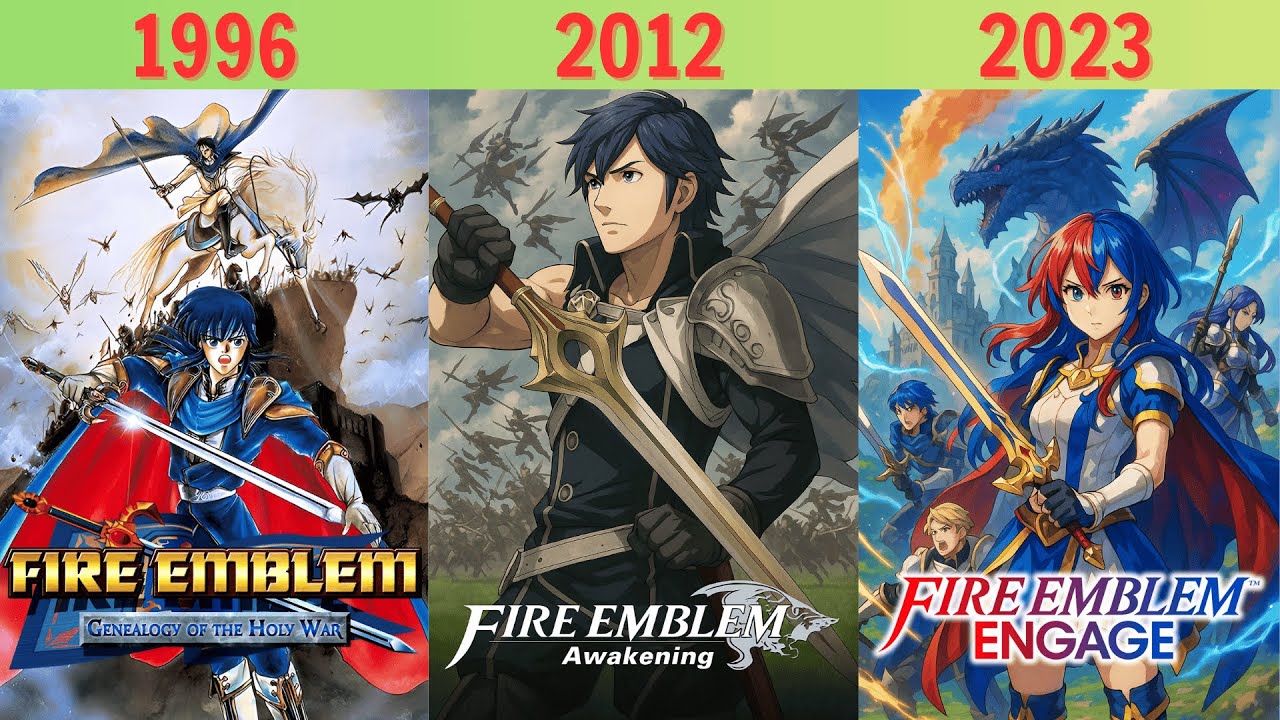 Evolution of Fire Emblem Games (1990–2025) | Full History of Fire ...