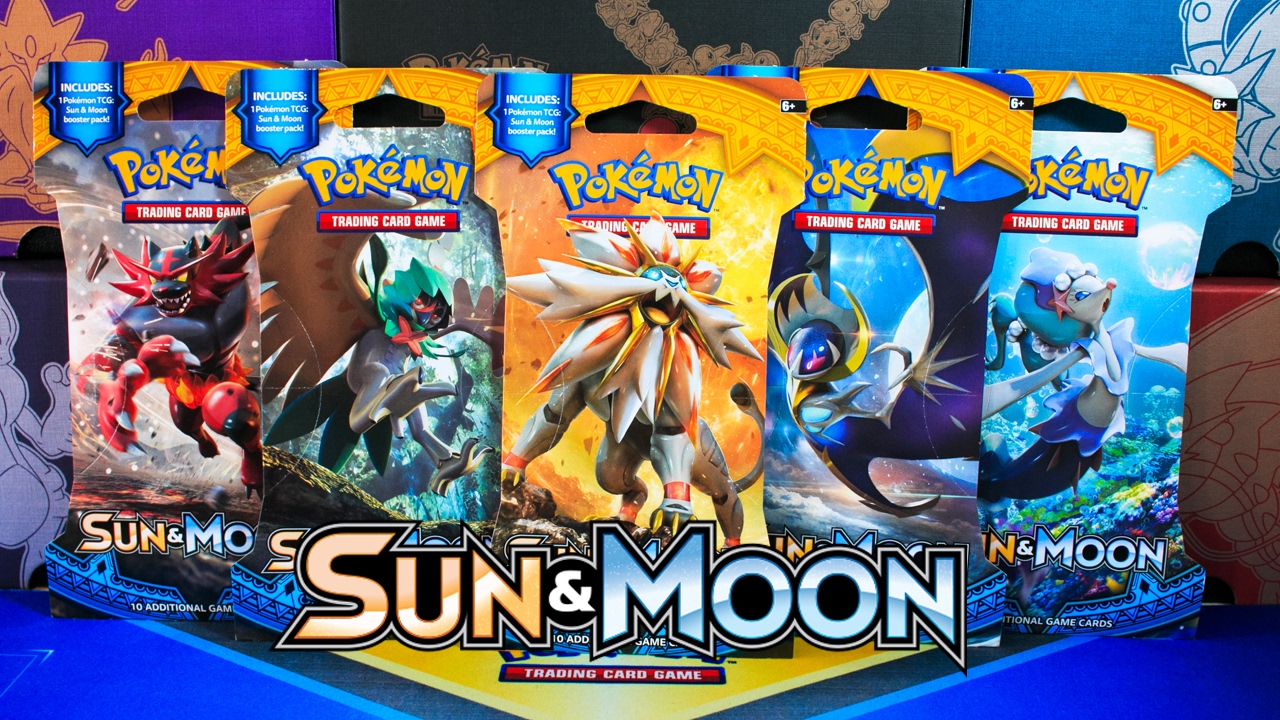Sun & Moon Booster Packs! #1 - YouTube