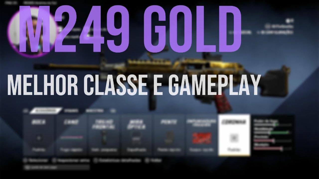 PRIMEIRO GOLD xDefiant - LMG M249 - MELHOR CLASSE E GAMEPLAY - YouTube