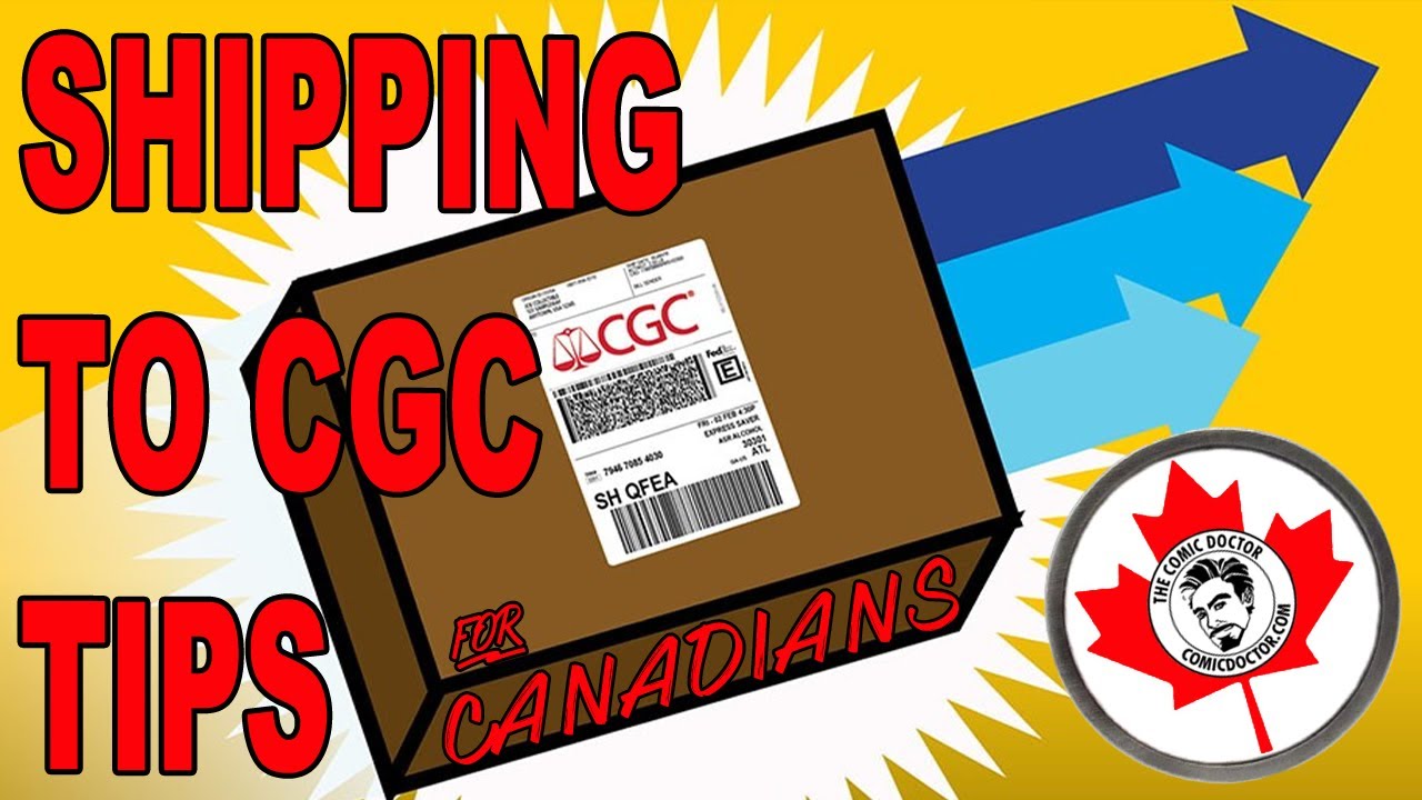 SHIPPING TO CGC TIPS FOR CANADIANS - YouTube