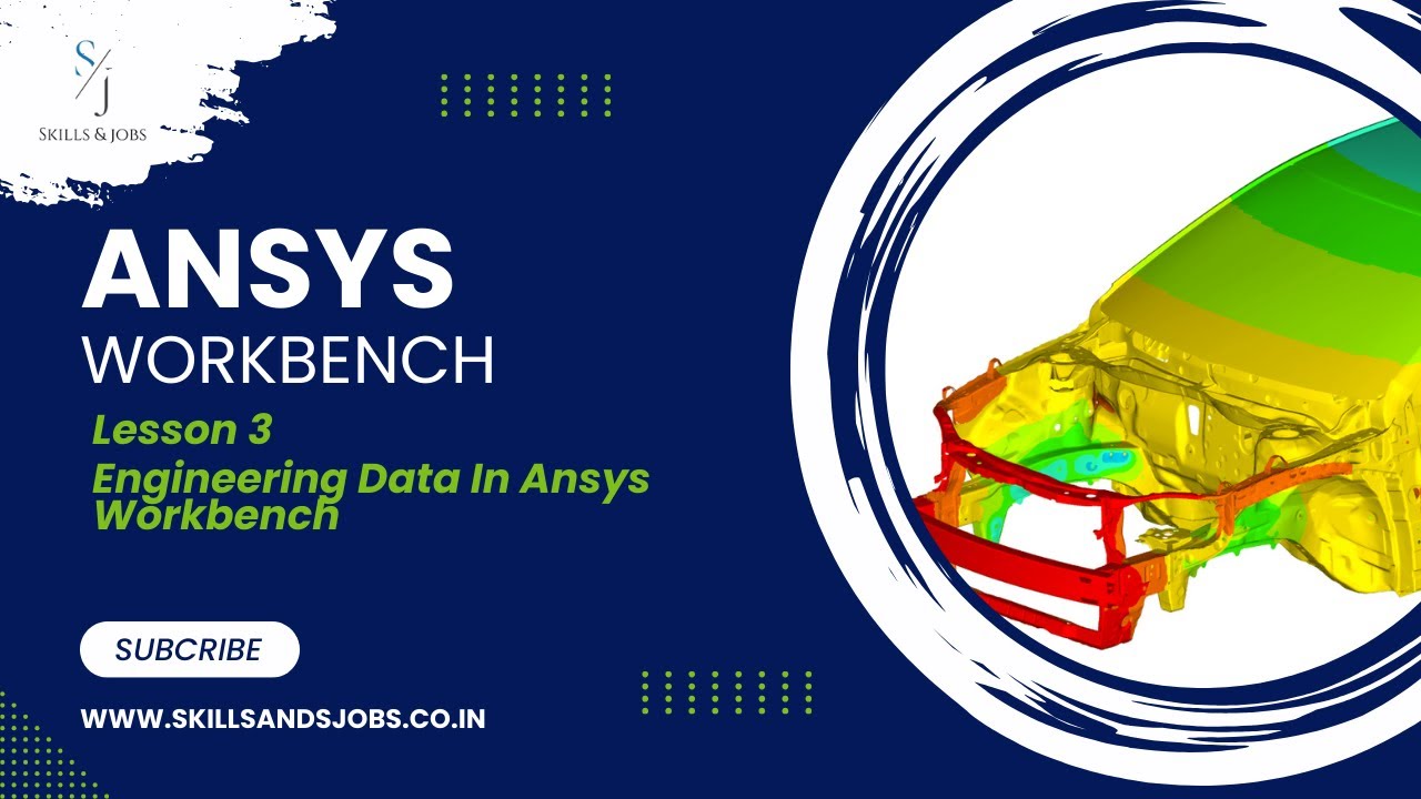 Lesson 3 Engineering Data In Ansys Workbench Skills and Jobs - YouTube