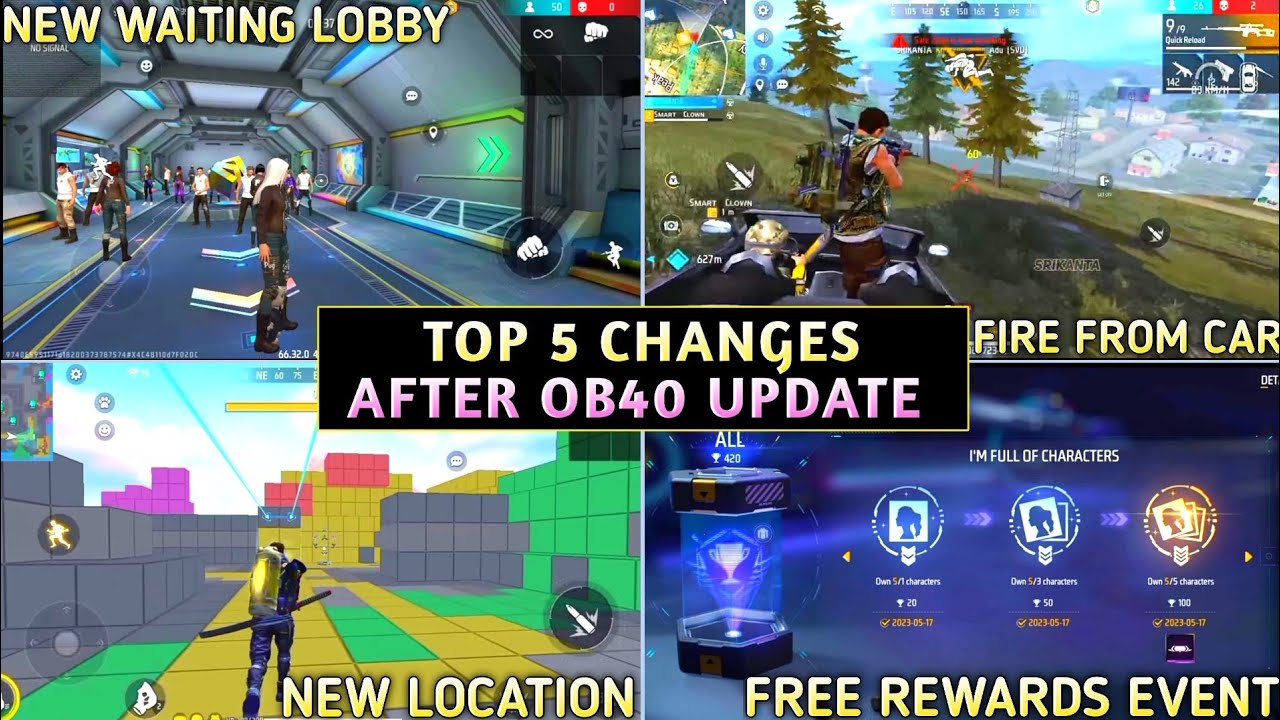 OB40 UPDATE l OB40 UPDATE FREE FIRE l FREE FIRE NEW UPDATE l FREE FIRE ...