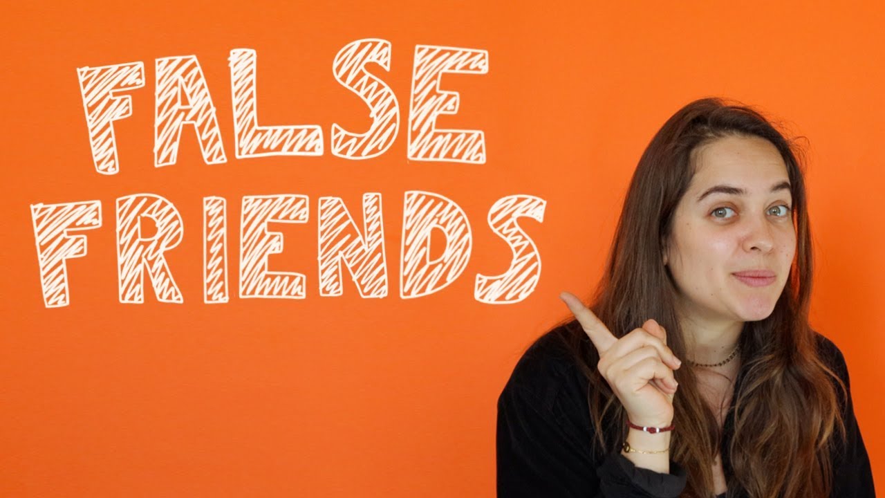 Mini English lessons: False friends - YouTube