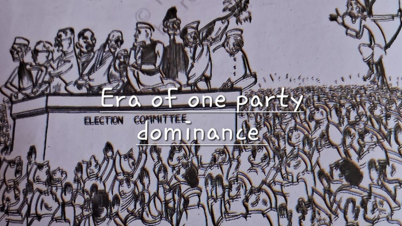 Political science, class 12,Era of one party system (summary) - YouTube