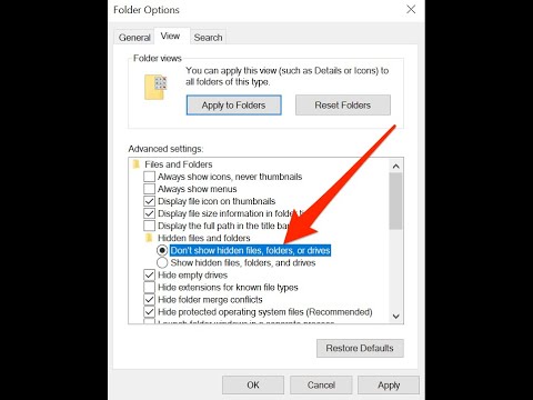 Hide File Or Folder System Windows - YouTube