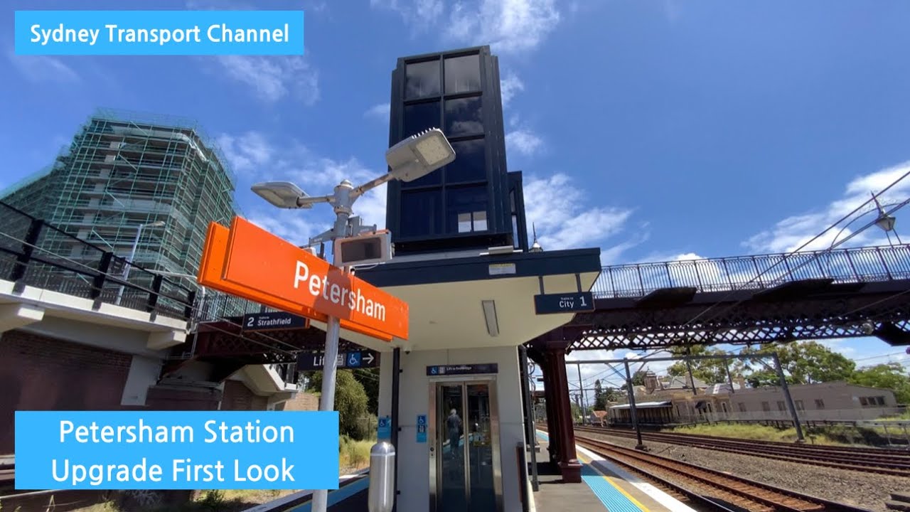 Sydney Transport Vlog 298: New Lift At Petersham Railway Station ...