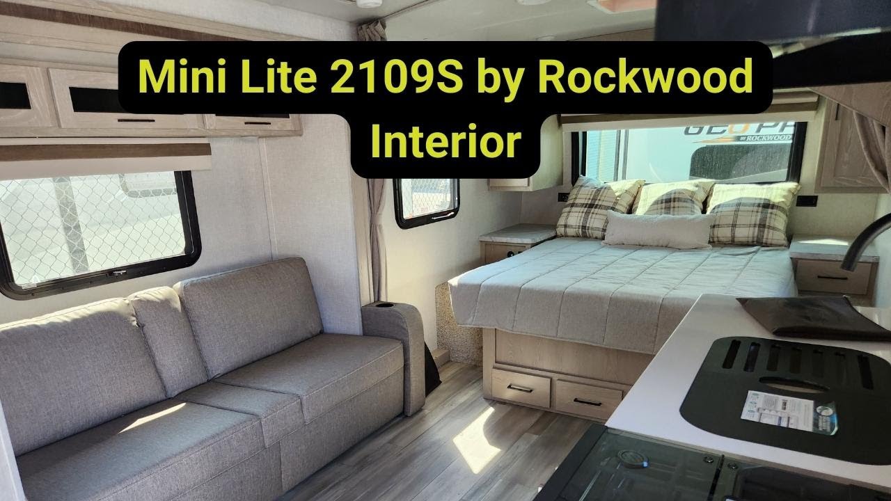 Mini Lite 2109S by Rockwood | Interior - YouTube