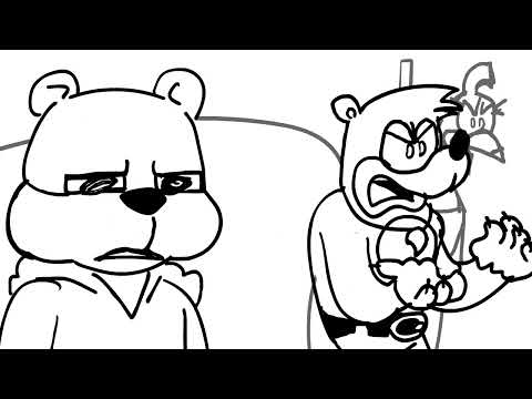 Banjo & Conker React to Bubsy 4D