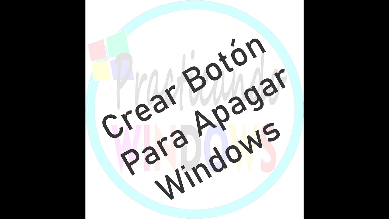 Crear un botón para apagar el PC en Windows 10, 8.1 y 8 - YouTube