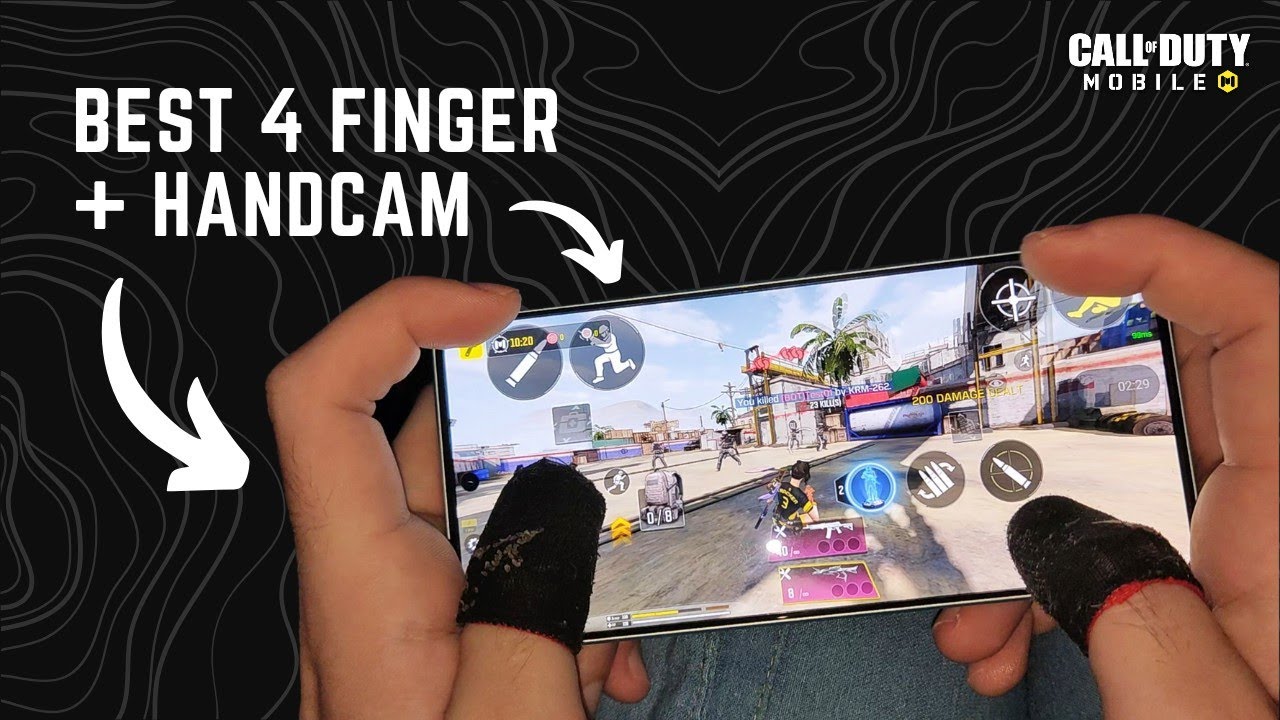 Mastering the Game , 4 Finger Settings in Call of Duty Mobile - YouTube