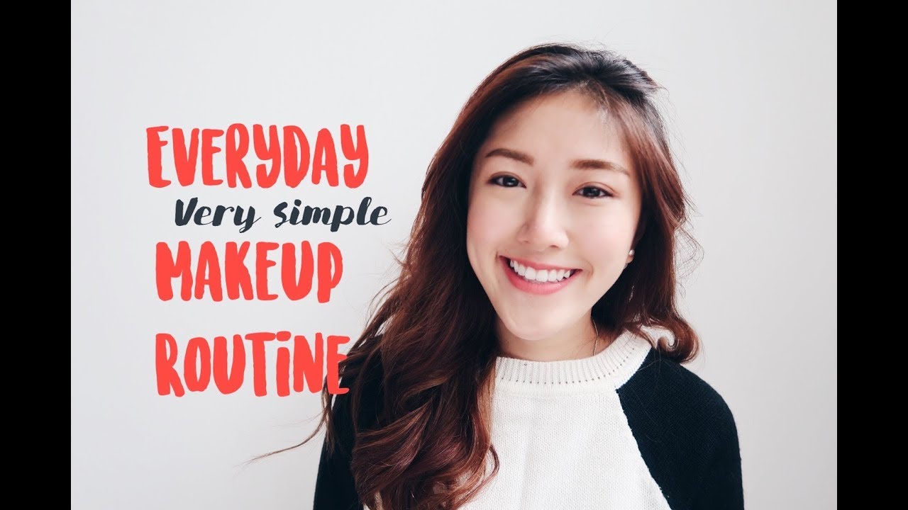 Everyday (Very Simple) Makeup Routine || FATFOAL - YouTube