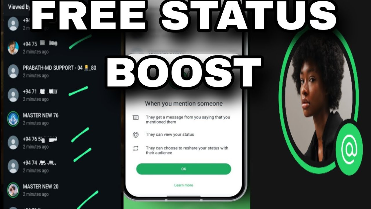 WhatsApp Status Count | Mention status | Group people Mention Status ...