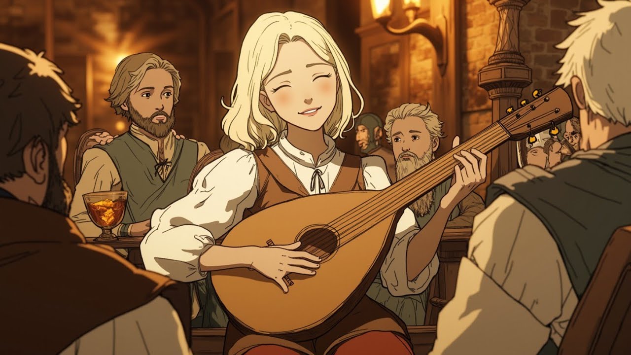 Relaxing Medieval Tavern Music - Bard Ambience, Fantasy Celtic Music ...