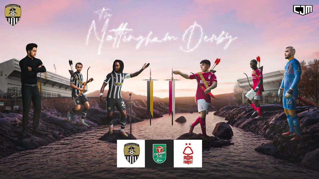Nottingham Forest vs Notts County! Local Derby Perdana Calvin ...