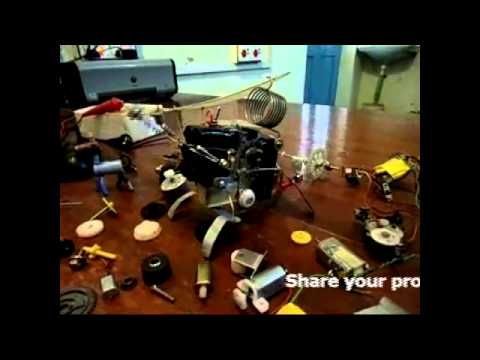 Simple Robot from scrap - YouTube