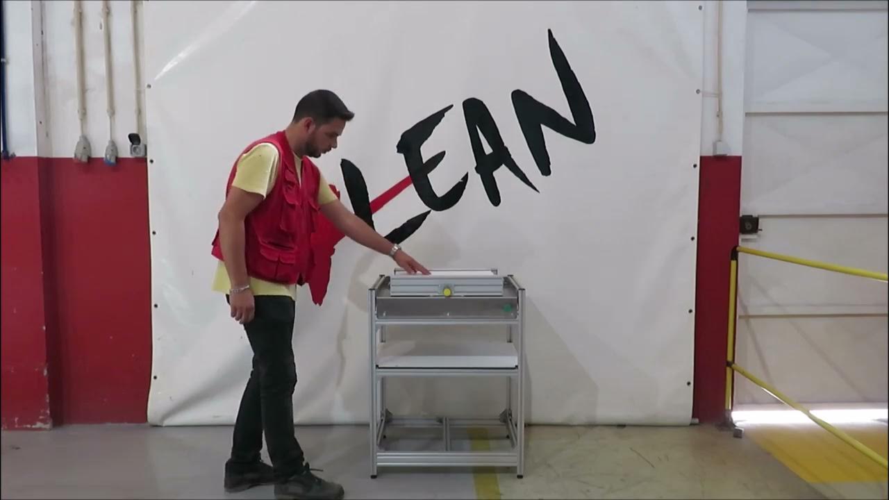 Lean Manufacturing - 4Lean - Fixtures with rotation - YouTube
