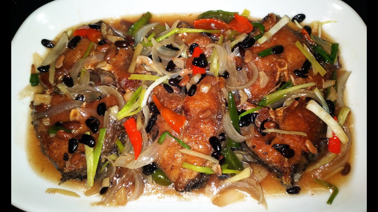 Fish with Tausi | Carp in Black Bean Sauce | Simple Recipe - YouTube