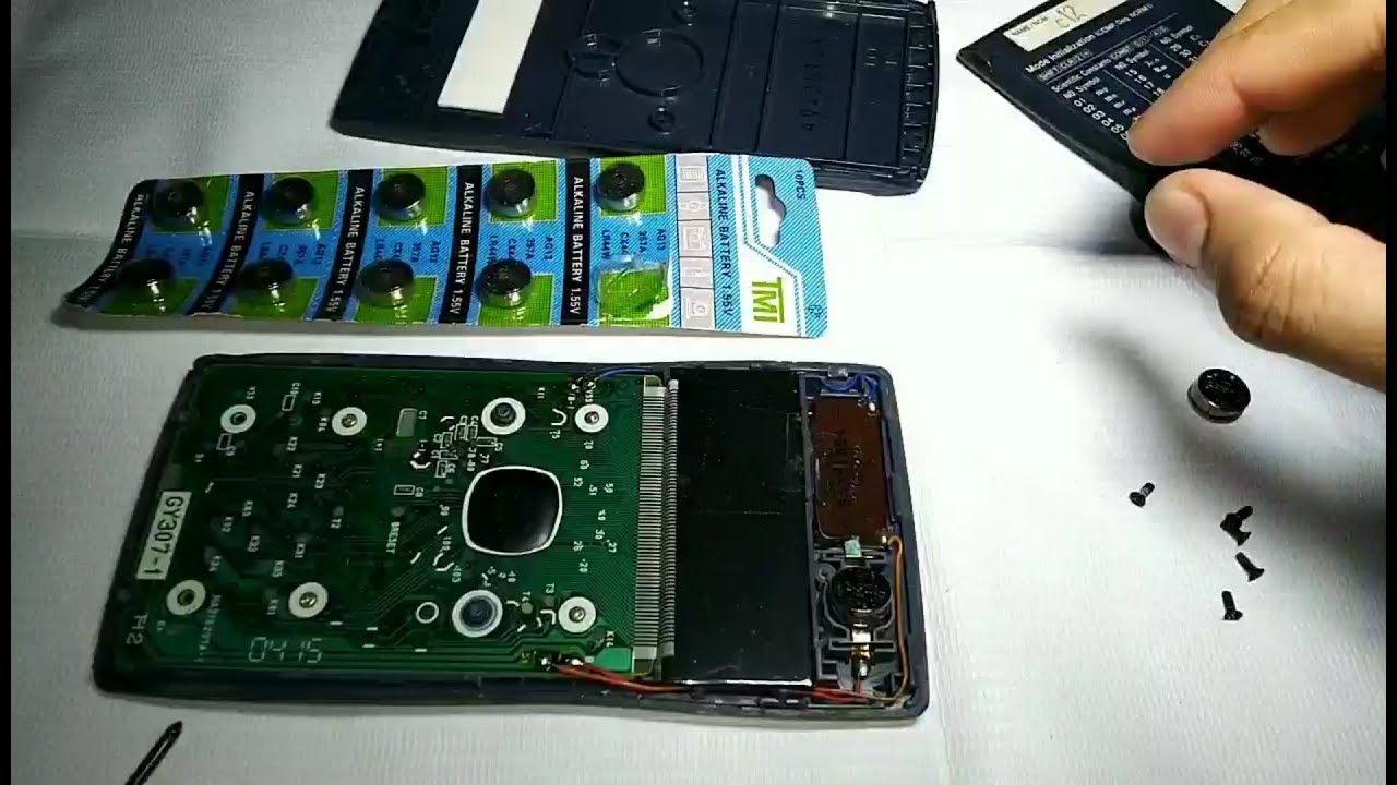 HOW TO CHANGE CALCULATOR BATTERY CASIO CALCULATOR FX 991MS DIY