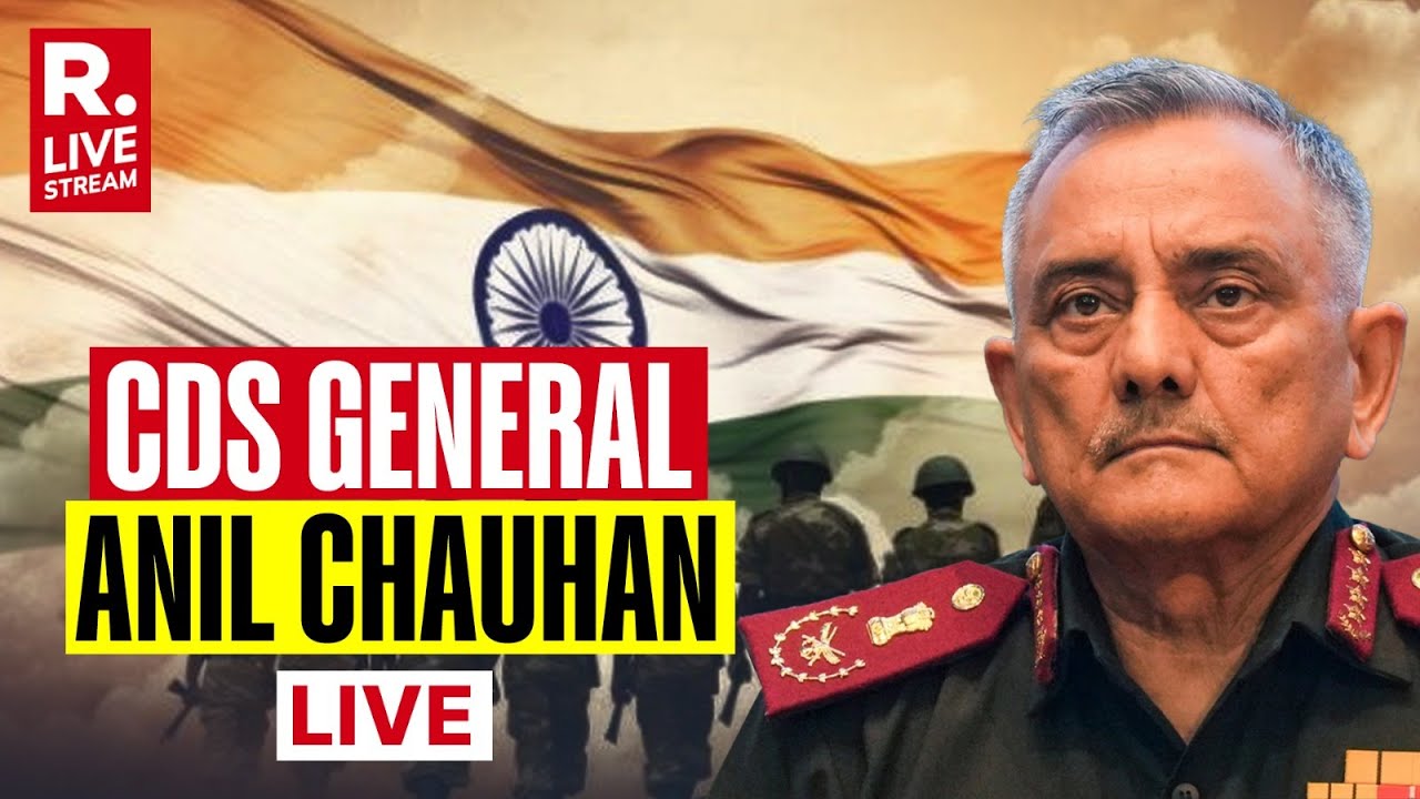 Chief Of Defence Staff General Anil Chauhan LIVE Remarks At Capstone ...