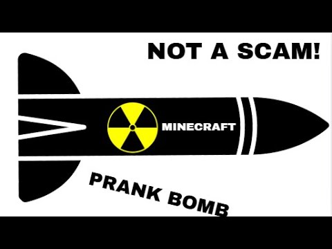 How to Build a Minecraft BOMB in 3 minutes - YouTube