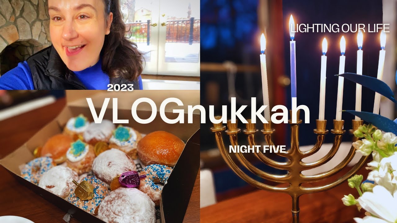 VLOGnukkah 2023 #5 | Fifth Night of Hanukkah - YouTube