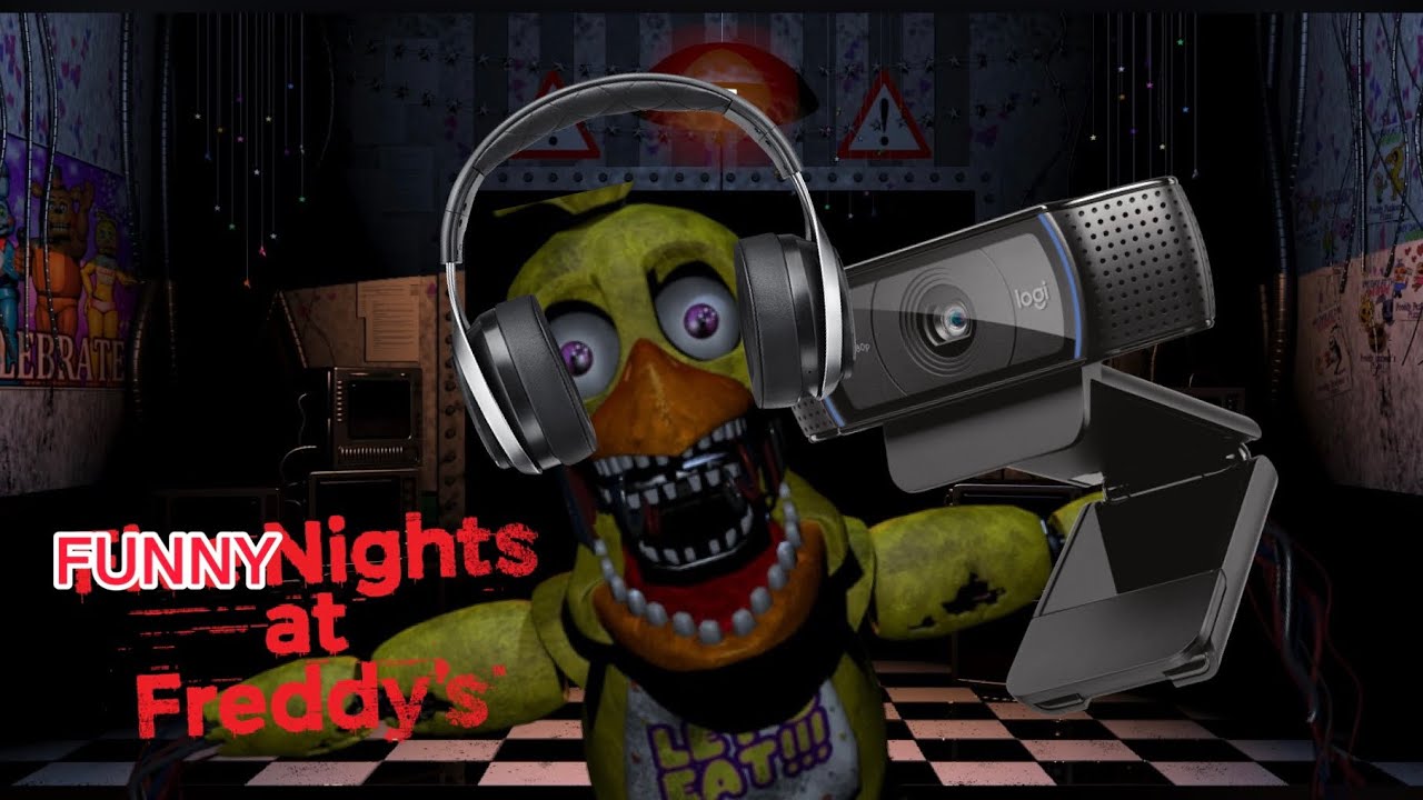 FUNNY MIC FNAF 2 - YouTube