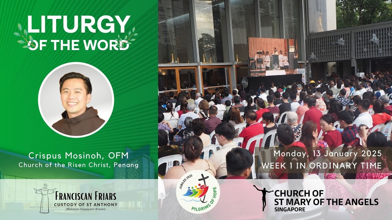 Liturgy of the Word - Seeking Partnership - Friar Crispus Mosinoh - 13 January 2025 - YouTube