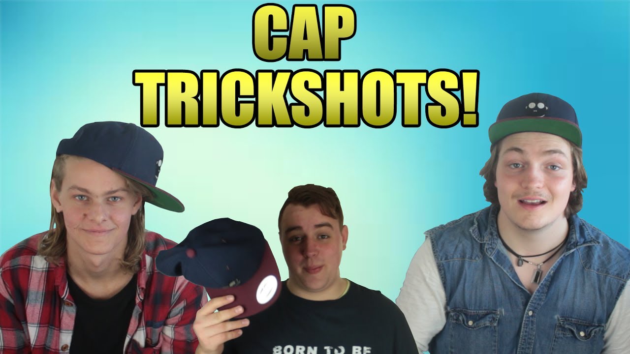 CAP TRICK SHOTS! - YouTube