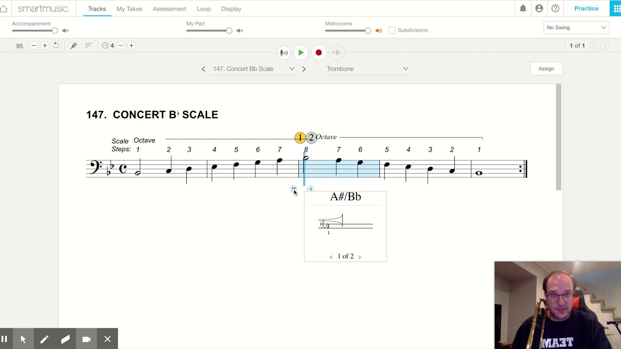 147. Concert Bb Scale - YouTube