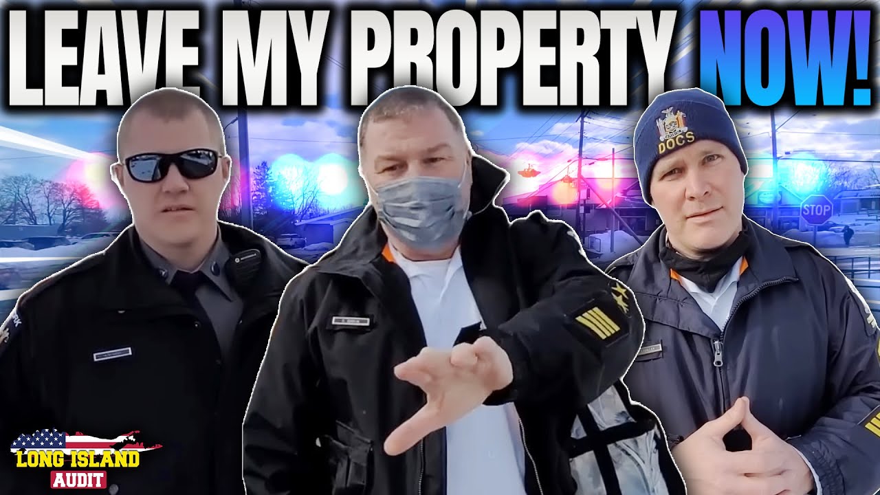 Correctional Officer Tries Trespassing Journalist From Sidewalk! 1A ...