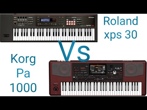 KORG PA1000 VS ROLAND XPS 30