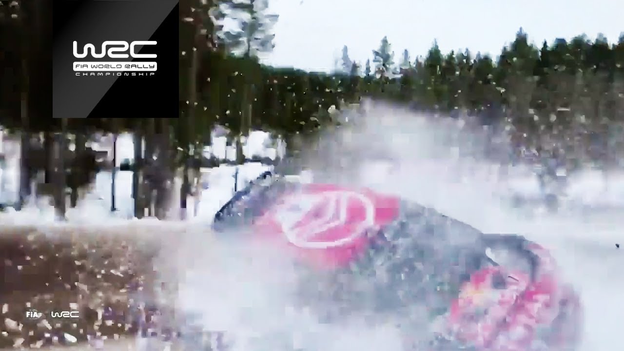 Ogier CRASH! Lappi CRASH! Latvala CRASH! Rally Sweden 2019 Highlights ...