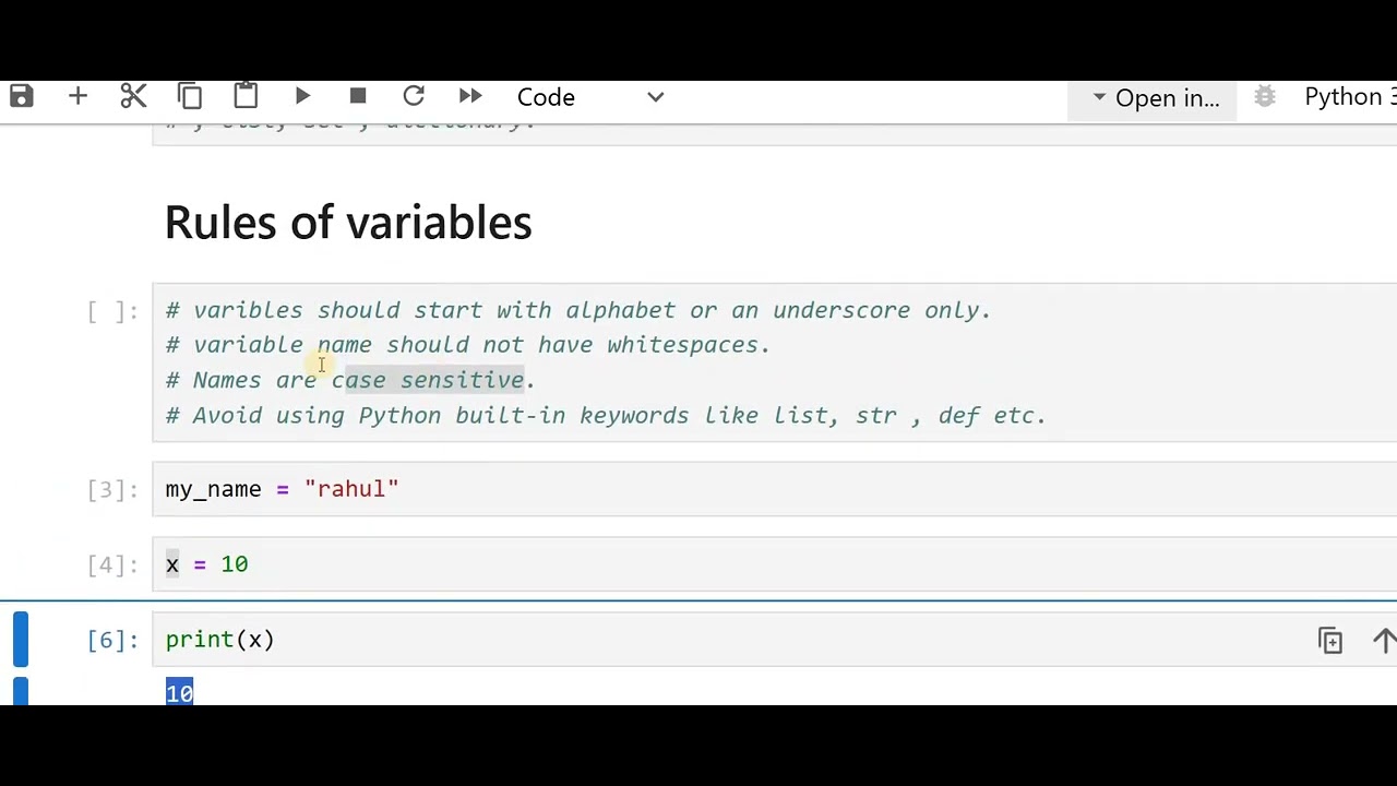 Variables In Python V 6 Pythonforbeginners Pythonprojectswithsourcecode Programming
