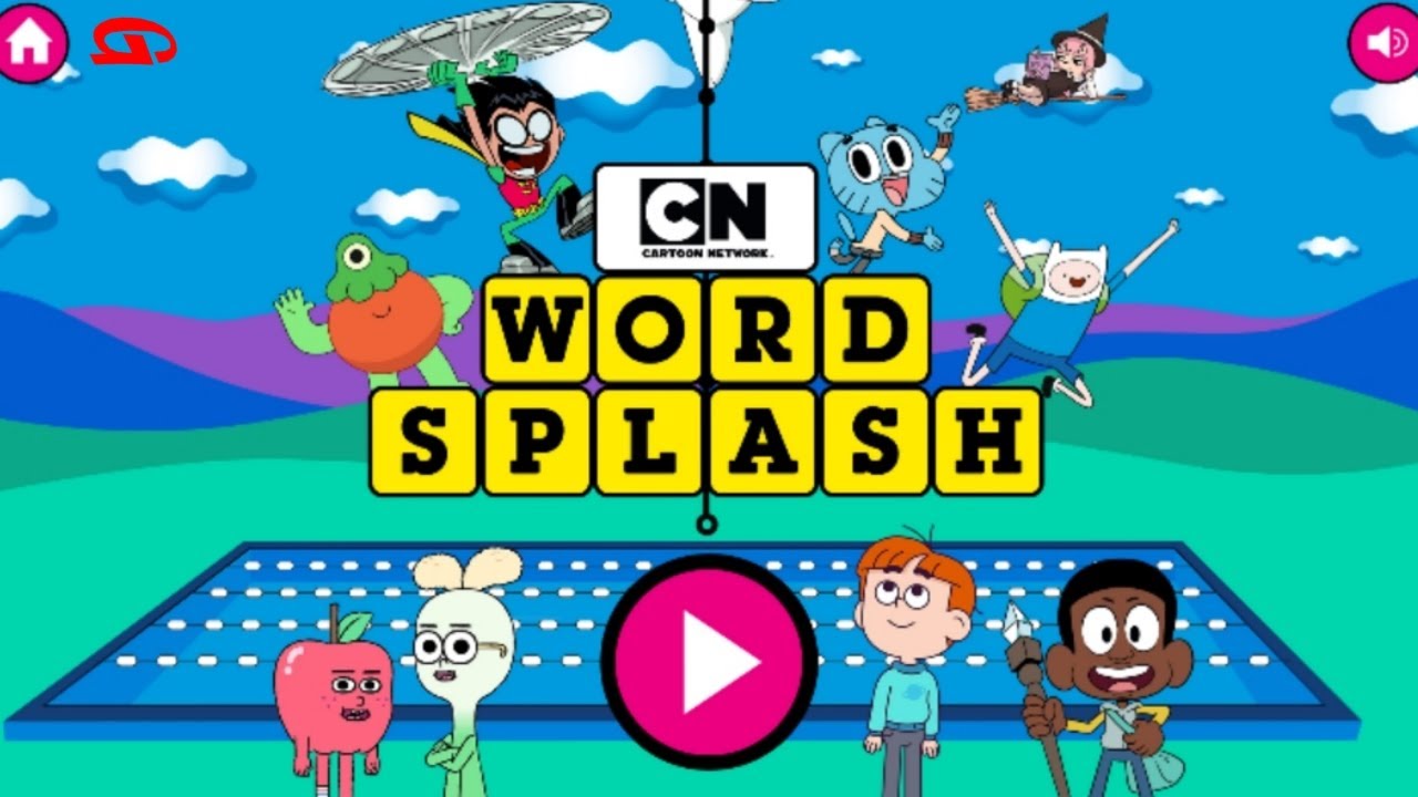 Cartoon Network: Word Splash - Characters & Games | How to Play - YouTube