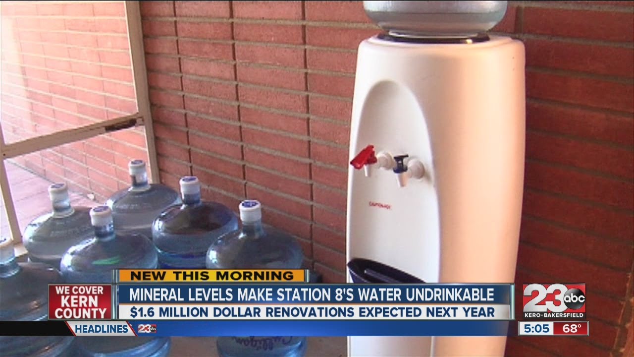 Firefighter station 8 faces water woes - YouTube