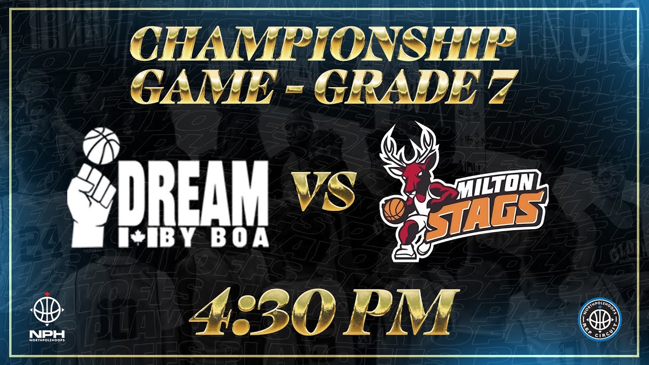 Northpolehoops Rep Circuit - Finals - IDream vs Milton Stags - YouTube