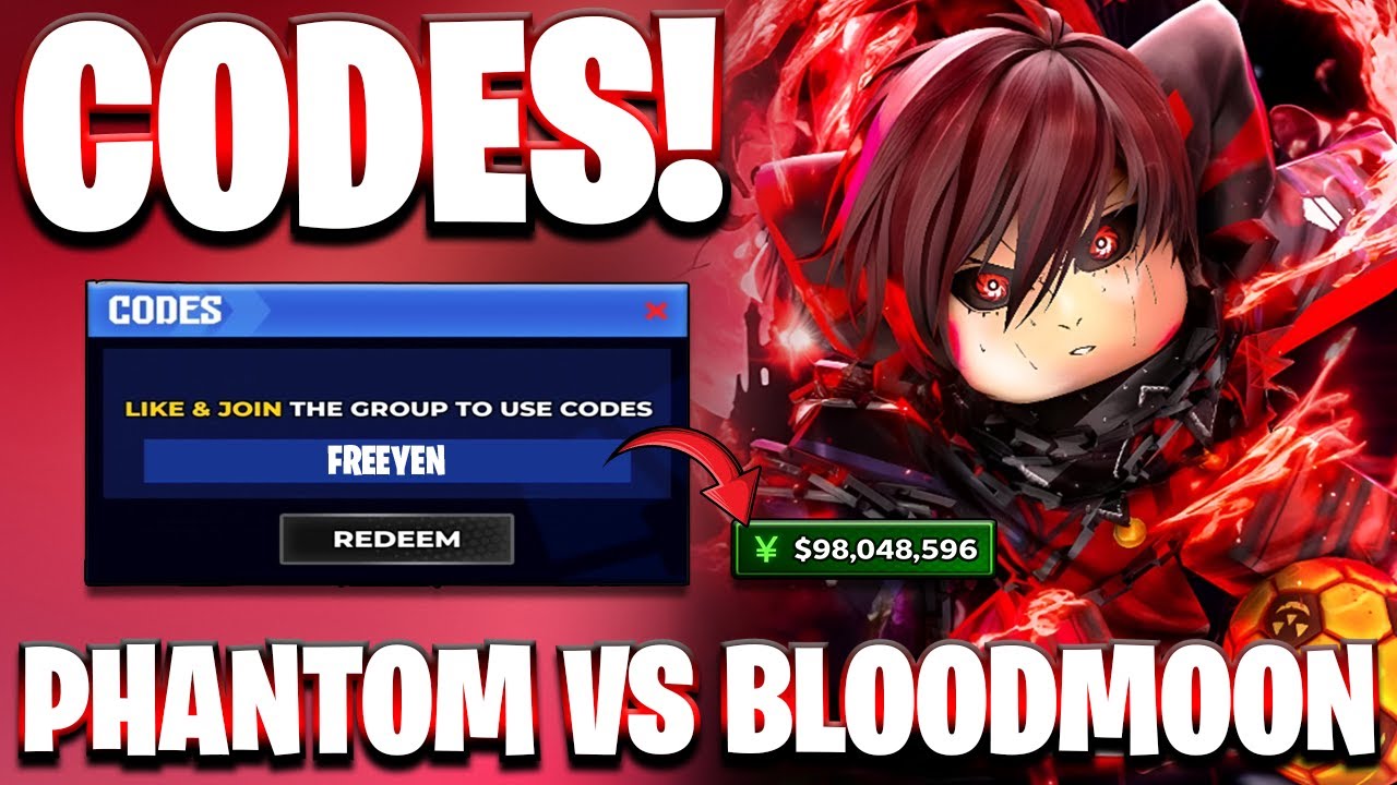 *NEW* ALL WORKING BLOODMOON + PHANTOM UPDATE CODES FOR BLUE LOCK RIVALS ...