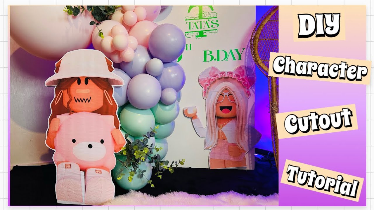 DIY Large Character Cutout Tutorial | Prop Tutorial | Party Cutout ...